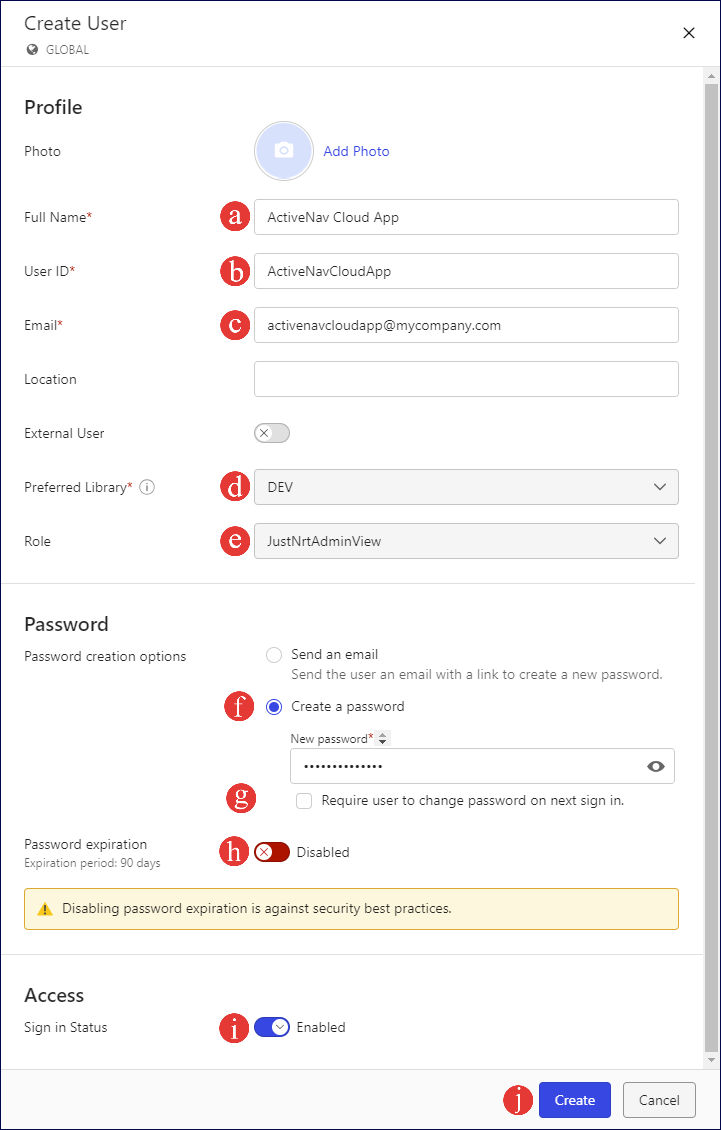 Configuring iManage Cloud for the iManage Cloud Collector